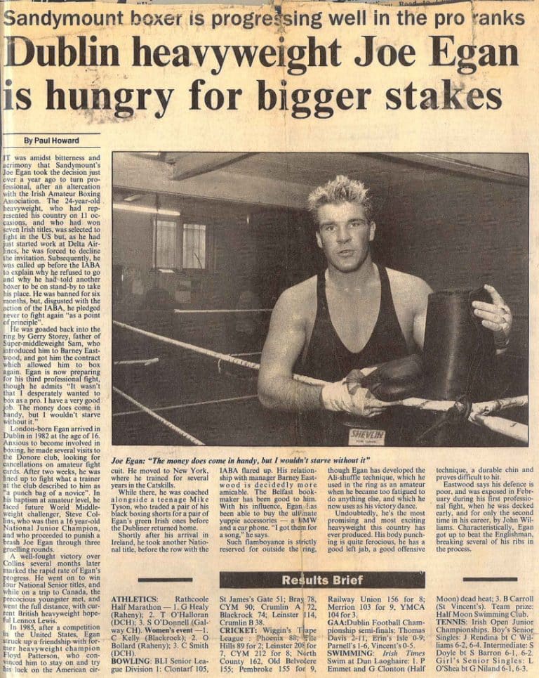 Who Is Joe Egan?